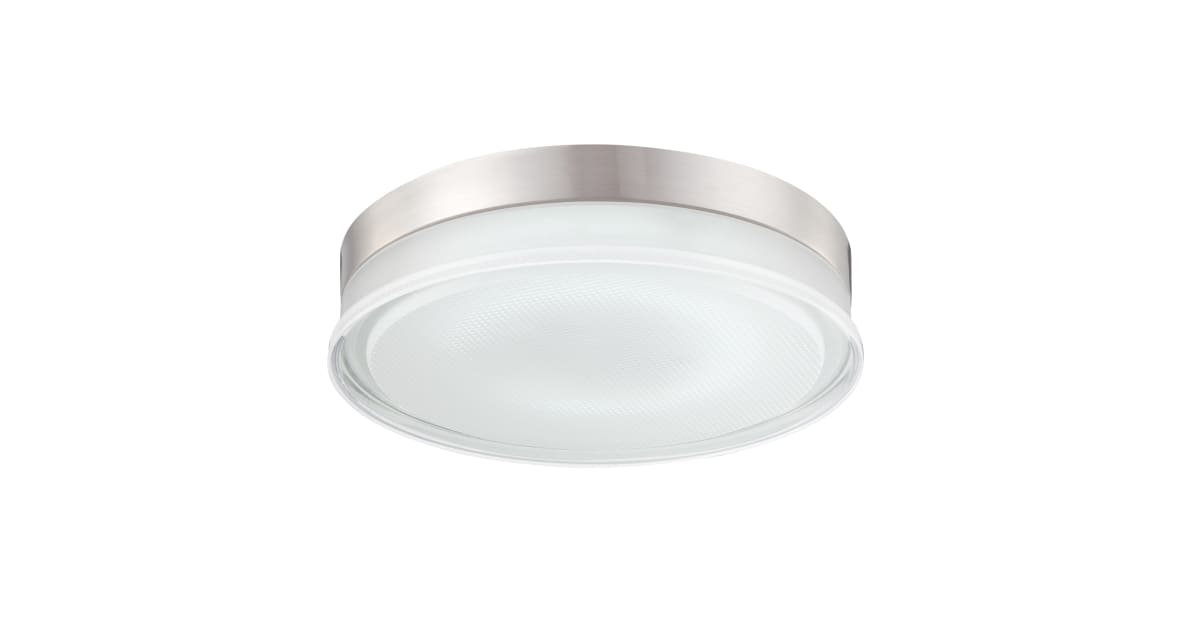 Eurofase Lighting 23016-019 Halo 1 Light Flush Mount Ceiling Fixture ...