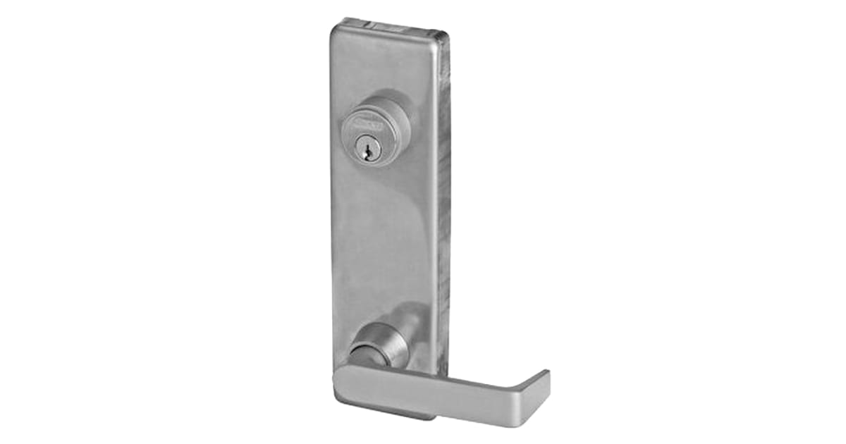 Falcon 510LDAN630 25 Series Single Cylinder Keyed Entry Exit Device ...