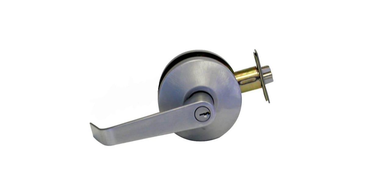 Falcon B341PD626 B Series Exit Only Keyed Entry Lever Set with Dane ...