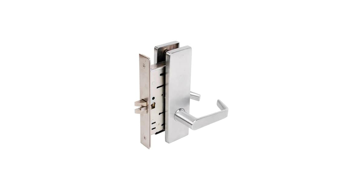 Falcon LM101DG613 LM Series Passage Mortise Lock Set with Dane Lever ...