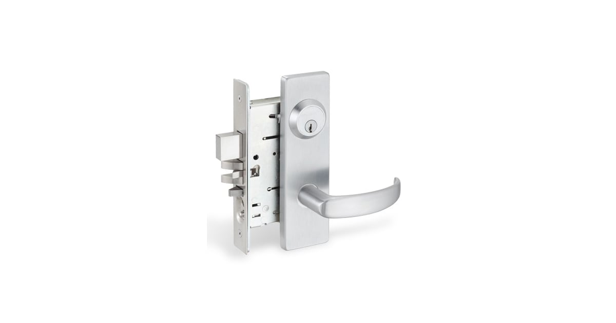Falcon MA581PHG630 MA Series Storeroom Keyed Entry Mortise Lock Set ...