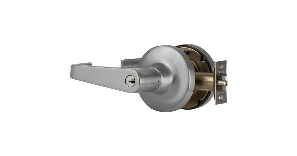 Falcon W511BDCDAN626 W Series SFIC Office Keyed Entry Lever Set with ...