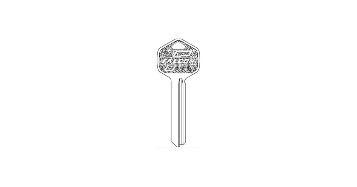 Falcon Q330215606 6 Pin Schlage C Key Blank | Build.com