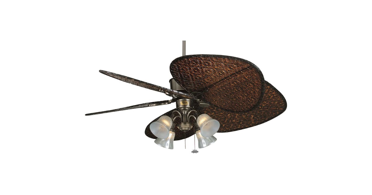 Fanimation Islander 5 Blade 52" Ceiling Fan - Blades Included ...