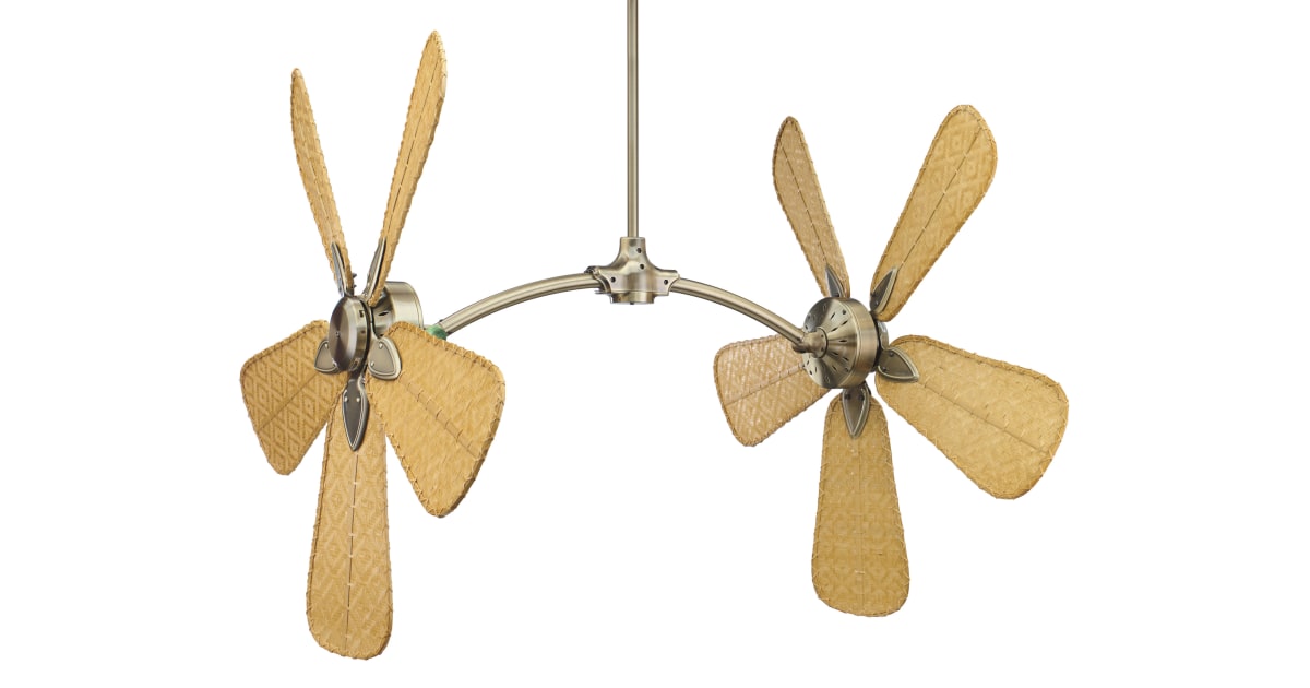 Fanimation Ten Bladed Indoor Ceiling Fan with Included Remote from the ...