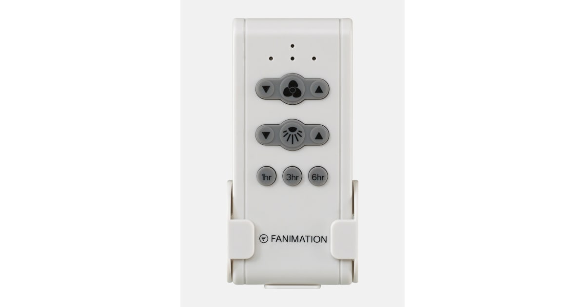Fanimation CR500 Non-Reversible Fan and Light Remote For Fanimation AC ...