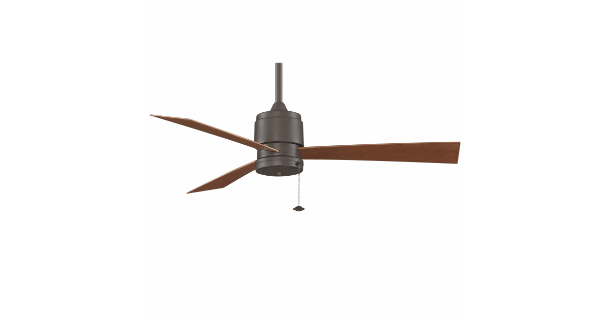 Fanimation FP4640OB Zonix 52" 3 Blade FanSync Compatible Energy Star Indoor / Outdoor Ceiling ...
