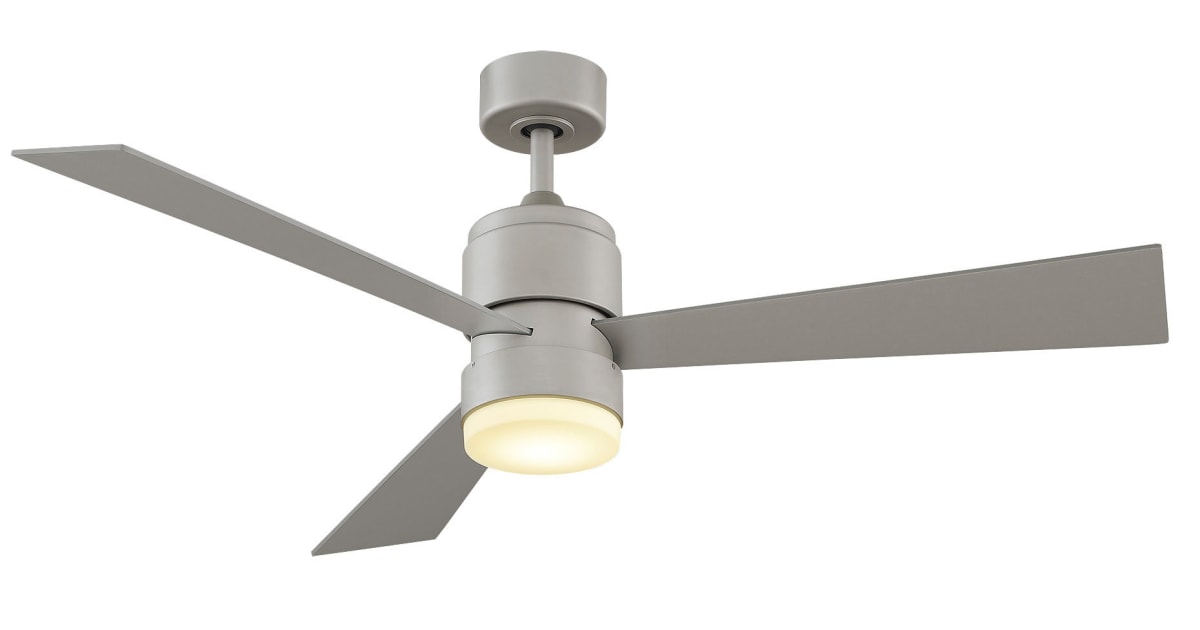 Fanimation FP4650SN Zonix 54" 3 Blade Ceiling Fan and Blades, and ...