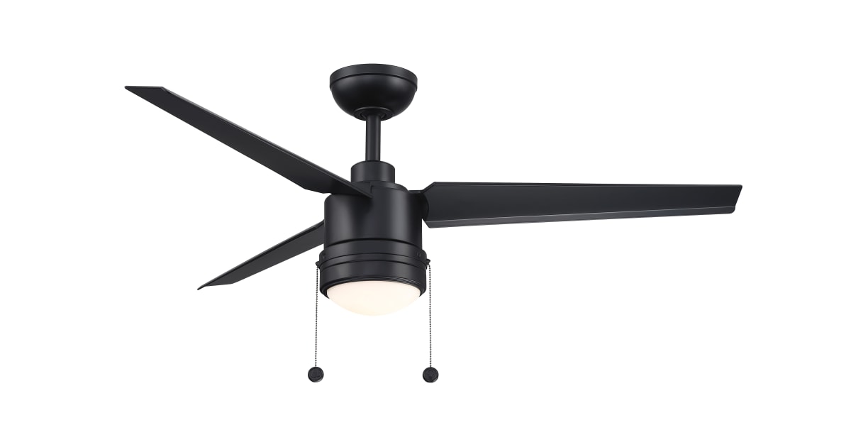 Fanimation FPD7619BLW PC-DC 52" 3 Blade Indoor / Outdoor Smart LED ...