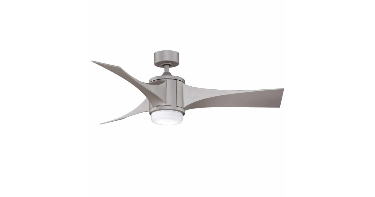 Fanimation FPD7943MG 52" 3 Blade DC Ceiling Fan - Blades, Light Kit ...