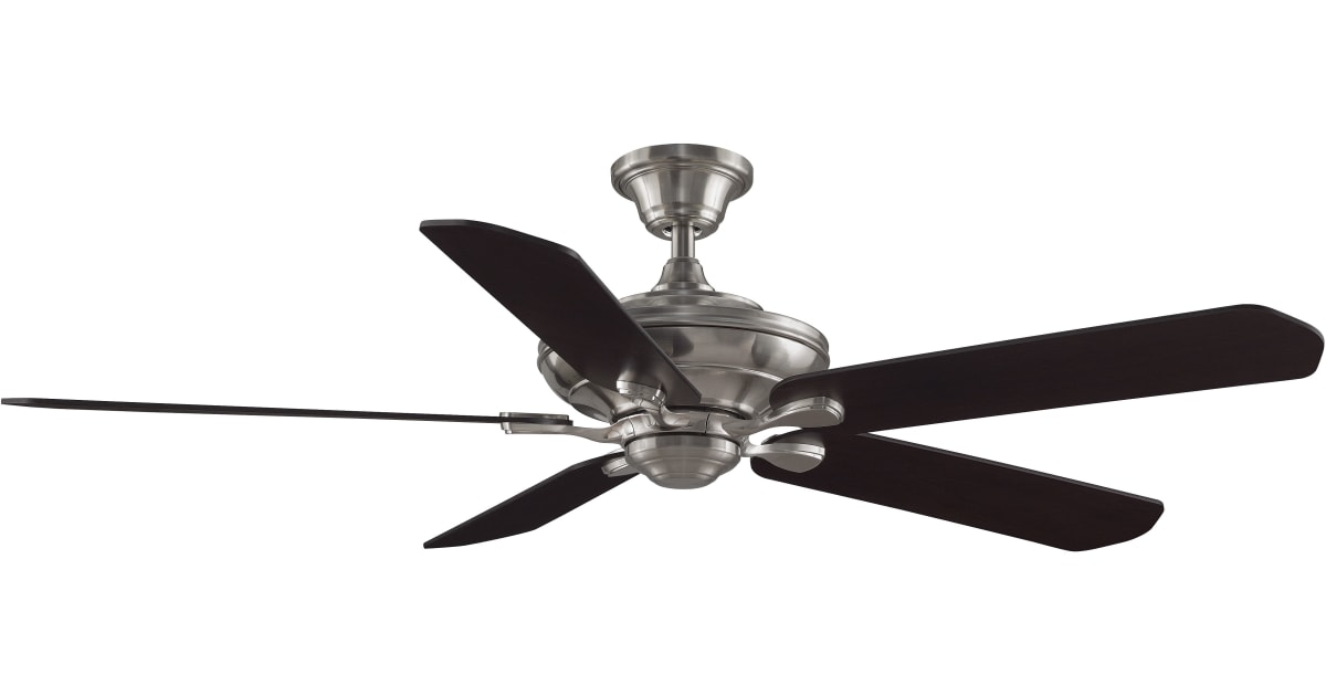 Fanimation FPDD1BNB260DWA Distinction 60" 5 Blade Indoor / Outdoor DC ...