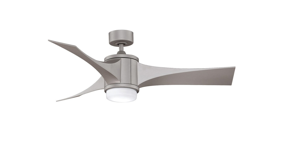 Fanimation Jennix 52" 3 Blade Indoor Ceiling Fan with Blades, Light Kit ...