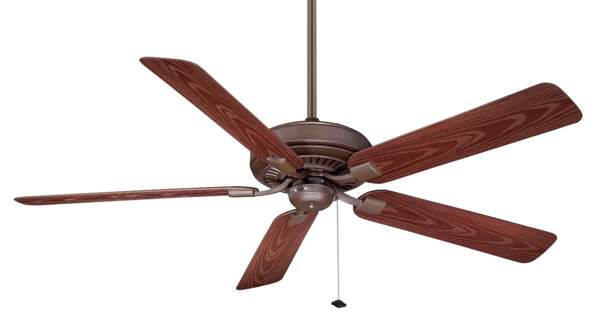 Fanimation TF971OB Edgewood Deluxe Wet 60" 5 Blade Indoor / Outdoor ...