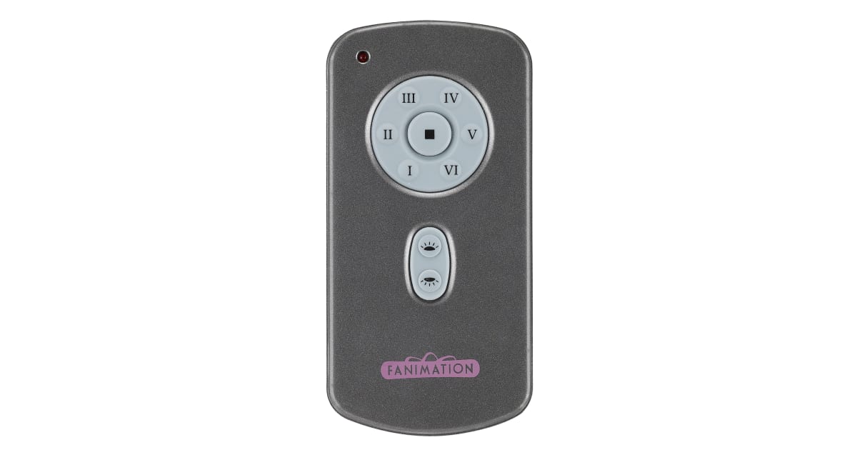 Fanimation TR31 6 Speed DC Reversible Fan and Up / Down Light Remote ...