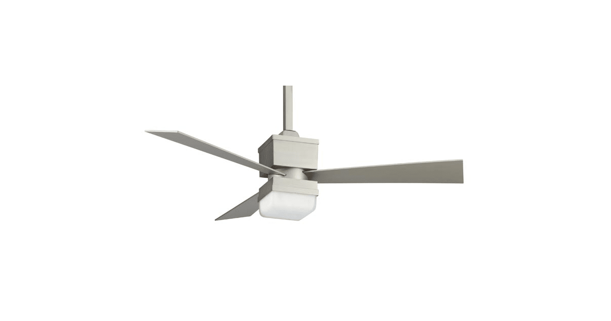 Fanimation Kubix 3 Blade 54" Ceiling Fan - Remote Control, Blades and ...