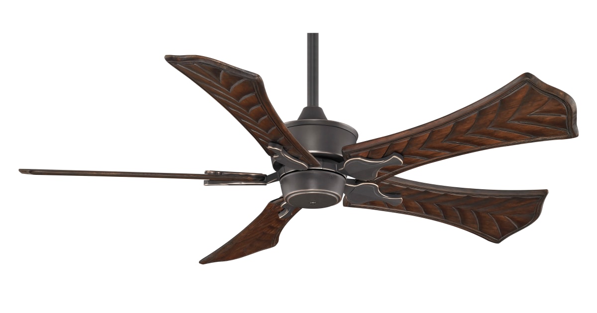 Fanimation Islander 5 Blade 52" Ceiling Fan - Blades and Remote Control ...