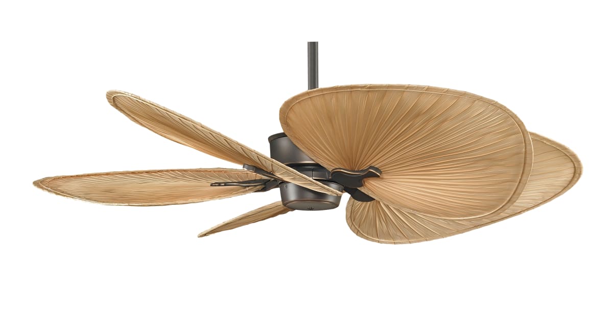 Fanimation Islander 5 Blade 52" Ceiling Fan - Blades and Remote Control ...