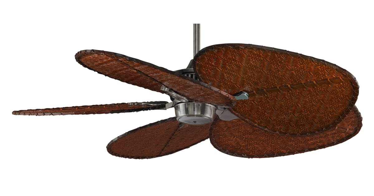 Fanimation Louvre 5 Blade 52" Ceiling Fan - Blades and Remote Control ...