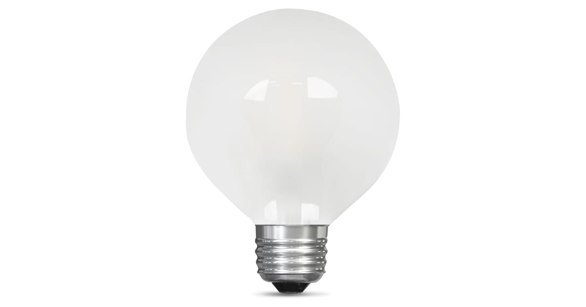 Feit BPG2560/F/827/LED Single 6 Watt White Dimmable G25 | Build.com Feit BPG2560/F/827/LED Single 6 Watt White Dimmable G25 | Build.com