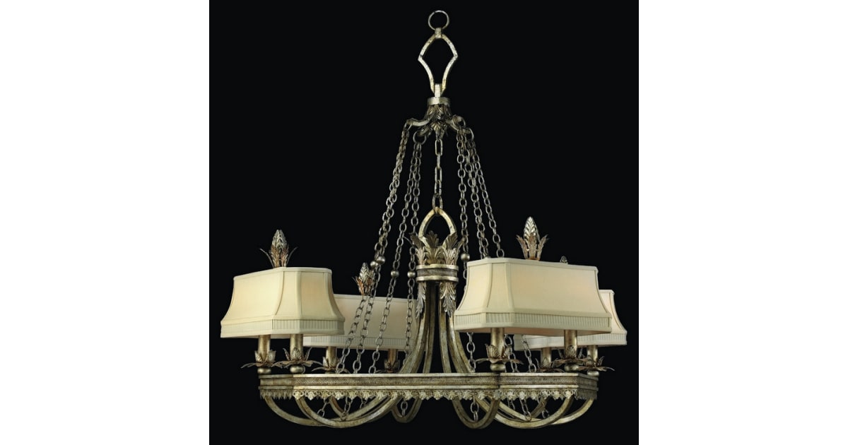 Fine Art 8 Light Up Lighting Chandelier from the Gourmet Collection ...