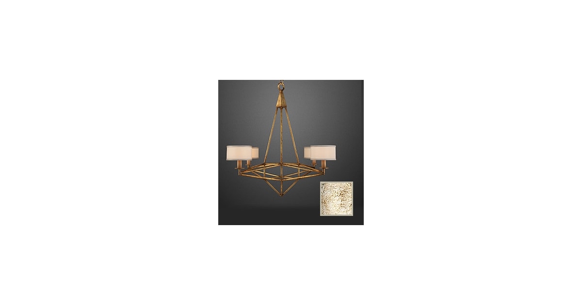 Fine Art Contemporary / Modern 4 Light Up Lighting Chandelier from the ...
