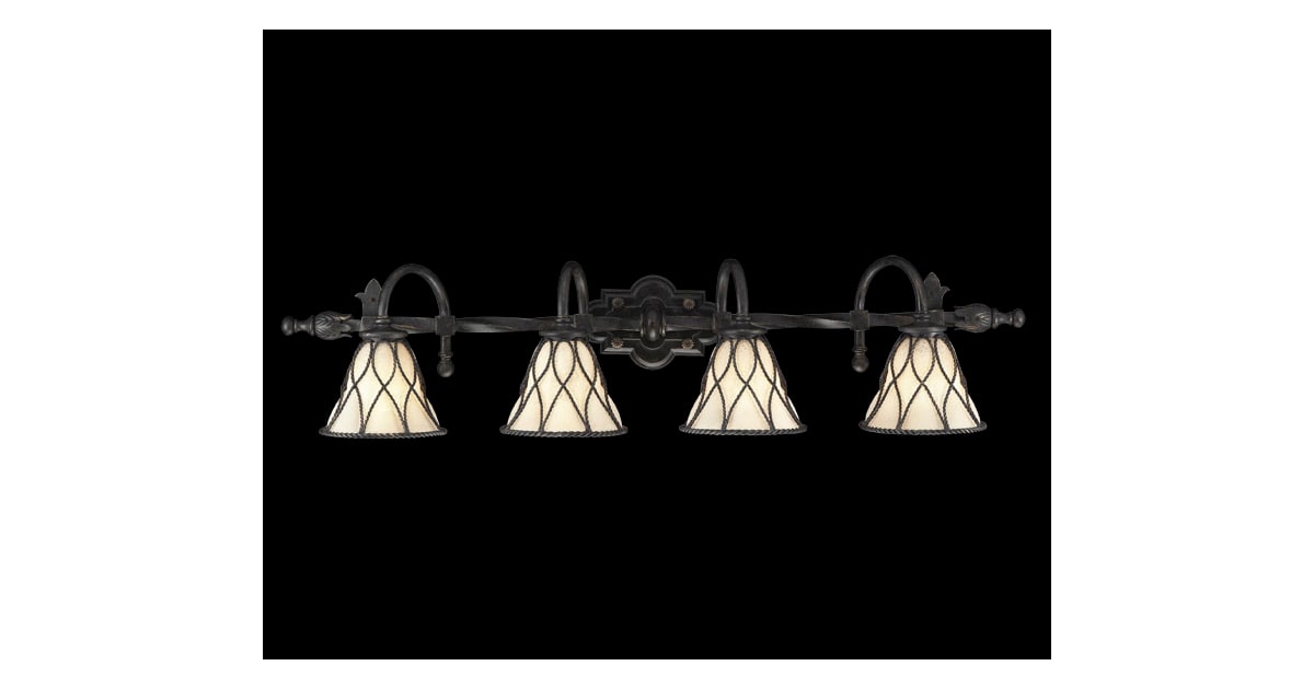 Fine Art 4 Light Bathroom Fixture from the Asturias Collection ...