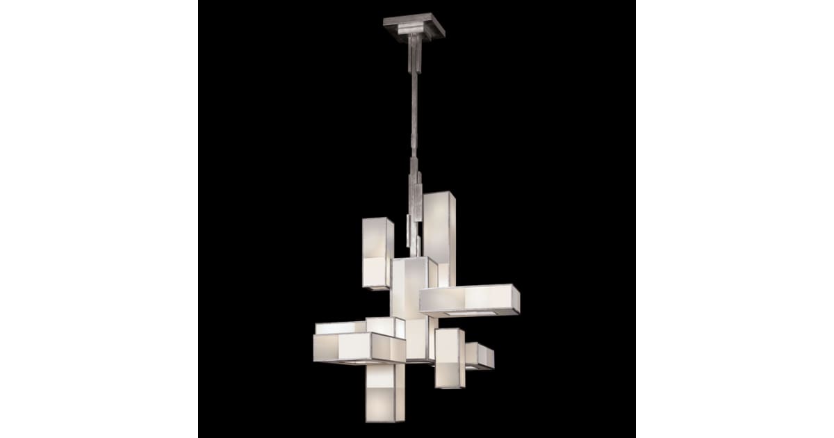 Fine Art Contemporary / Modern 12 Light Chandelier from the ...