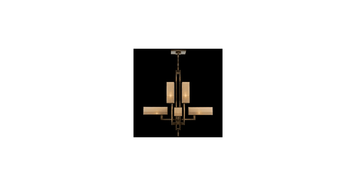 Fine Art Contemporary / Modern 8 Light Up / Down Lighting Chandelier ...