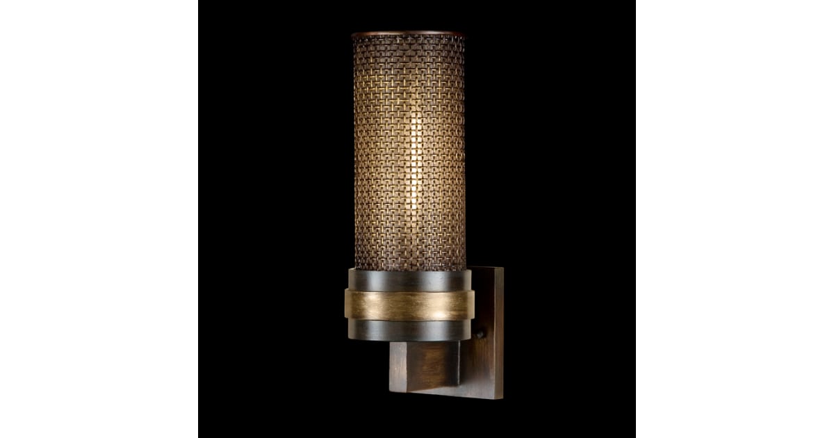 Fine Art 1 Light Sconce from the Bronze Veil Collection | Ferguson Home