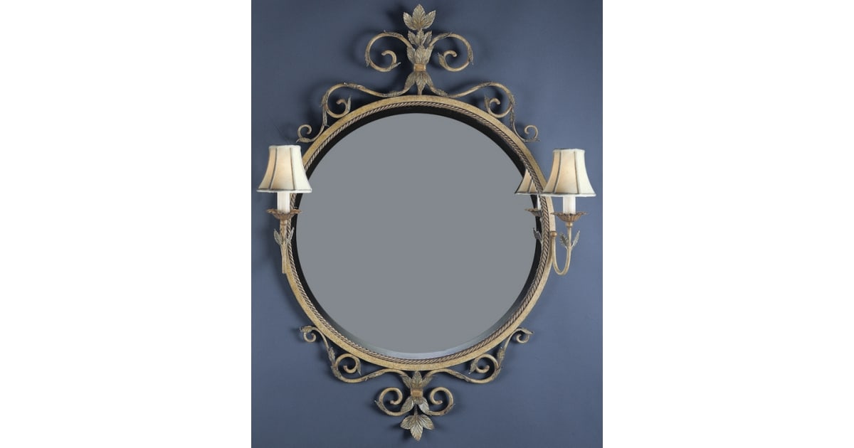 Fine Art Lighted Mirror from the Tuscan Villa Collection | Ferguson Home