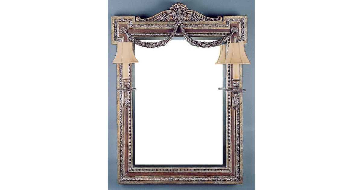 Fine Art Lighted Mirror from the Stile Bellagio Collection | Ferguson Home