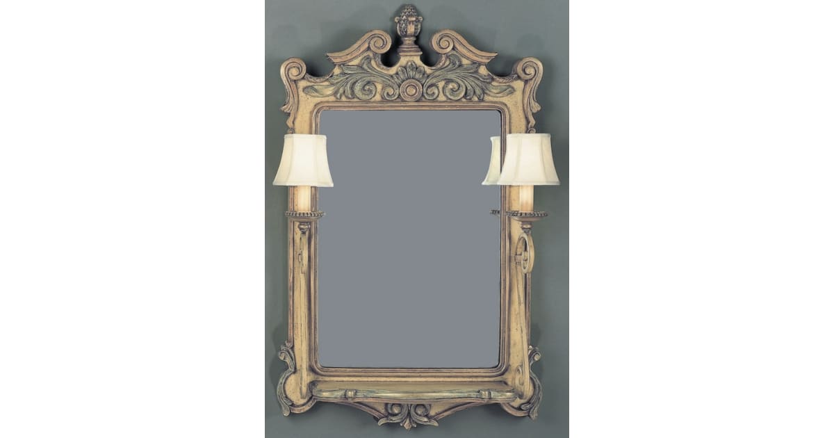 Fine Art Lighted Mirror from the Tuscan Villa Collection | Ferguson Home