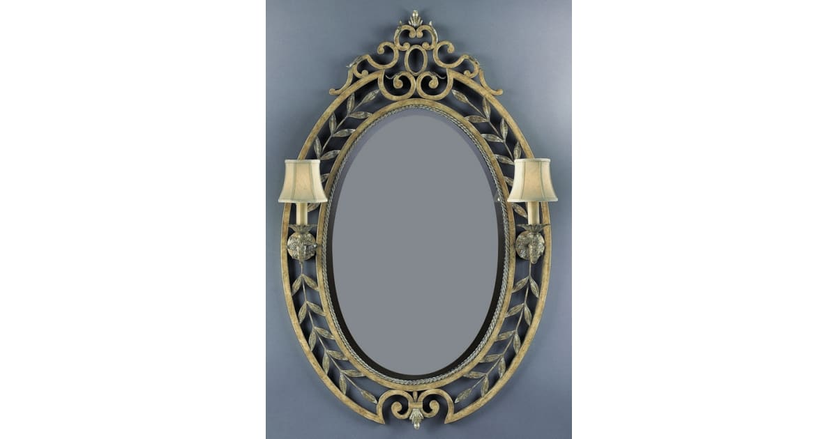 Fine Art Lighted Mirror from the Mezzogiorno Collection | Ferguson Home