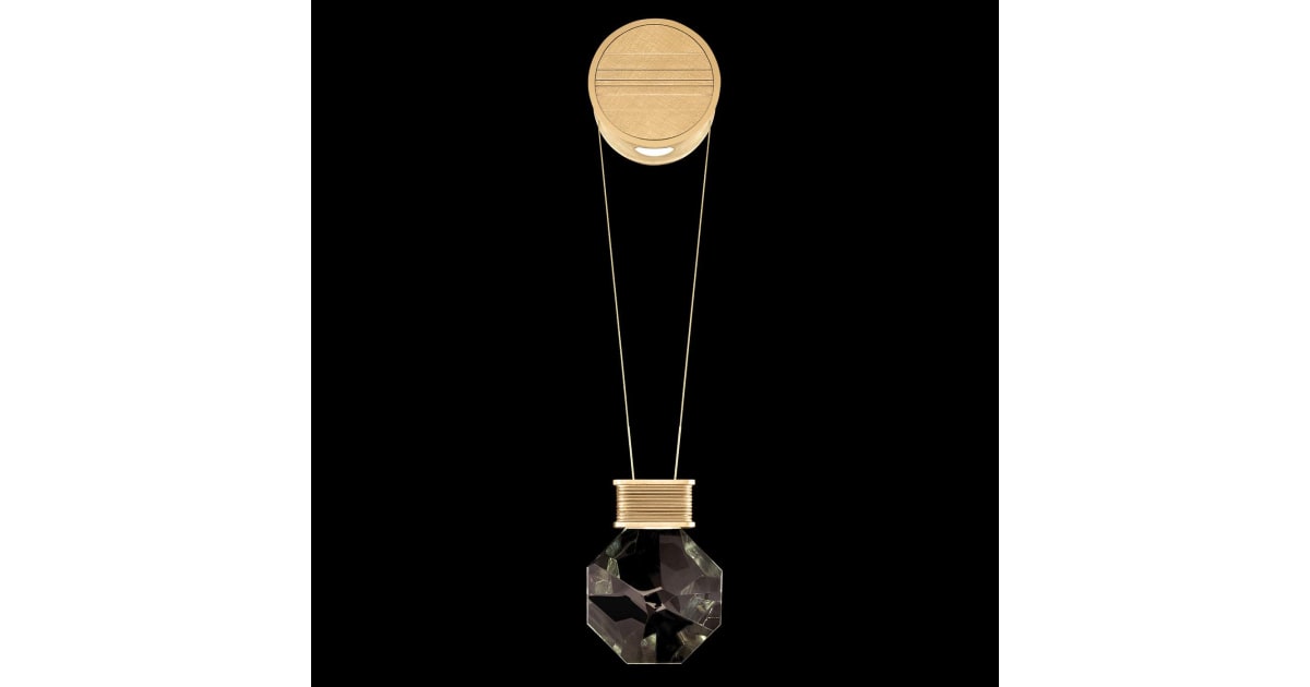 Fine Art Handcrafted Lighting 100010-5 ARIA 2 Light 7" Tall LED Wall ...