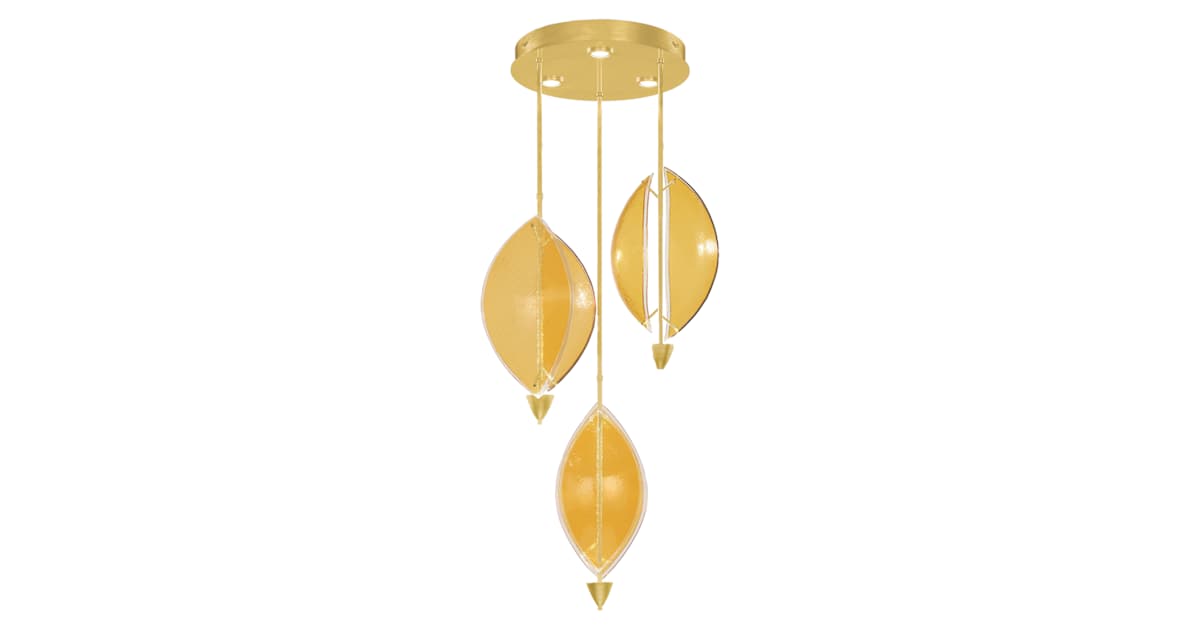 Fine Art Handcrafted Lighting 100064-32 Embark 3 Light 29" Wide LED ...