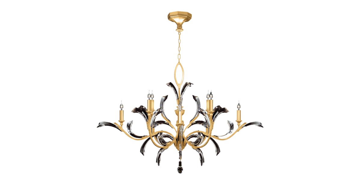 Fine Art Handcrafted Lighting 701240-SF3 Beveled Arcs 57" Round ...