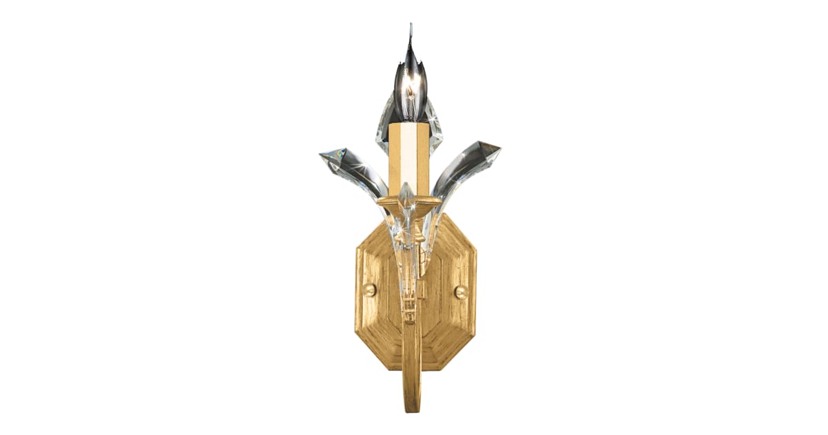Fine Art Handcrafted Lighting 705050-SF3 Beveled Arcs 13" Tall Wall ...