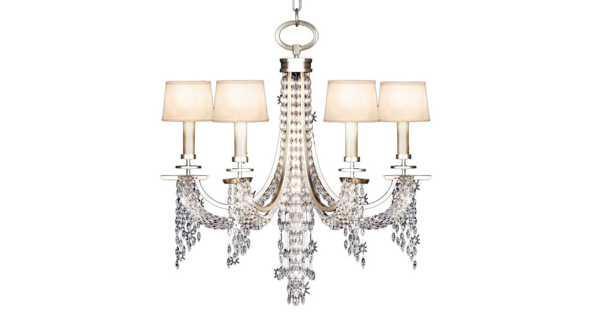 Fine Art Handcrafted Lighting 748740ST Cascades Six-Light Single-Tier ...