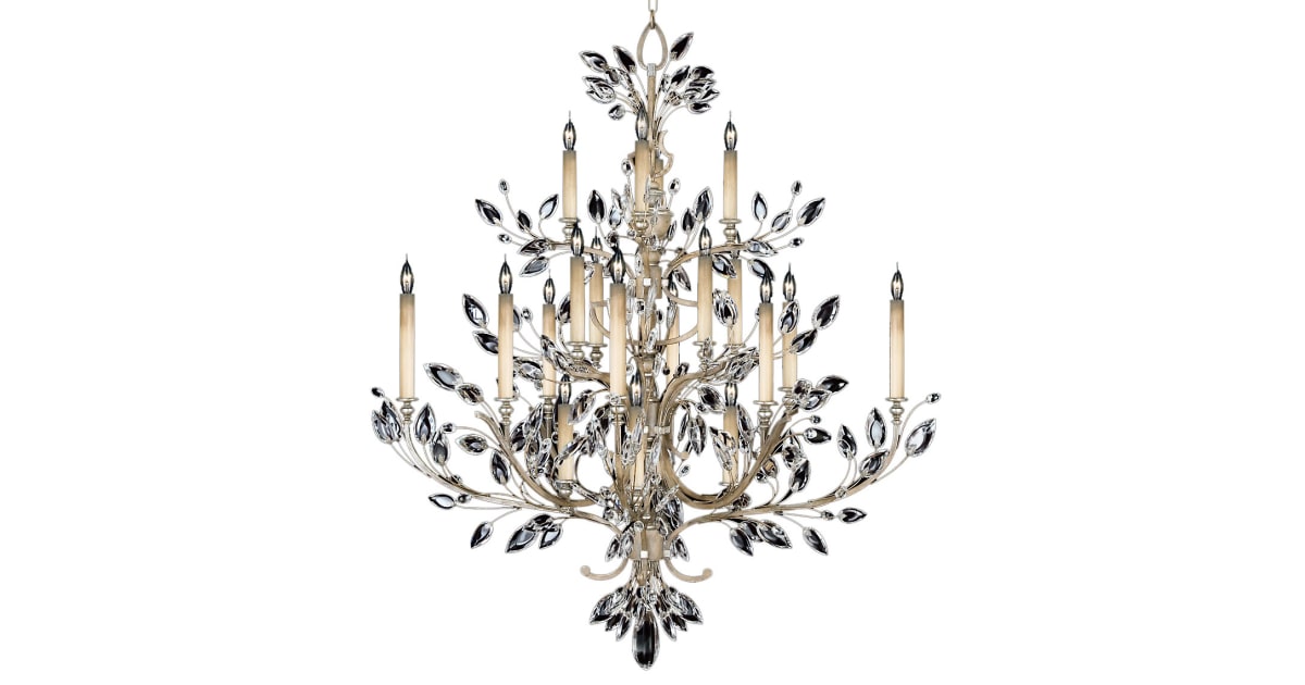 Fine Art Handcrafted Lighting 771140ST Crystal Laurel Twenty-Light Two ...