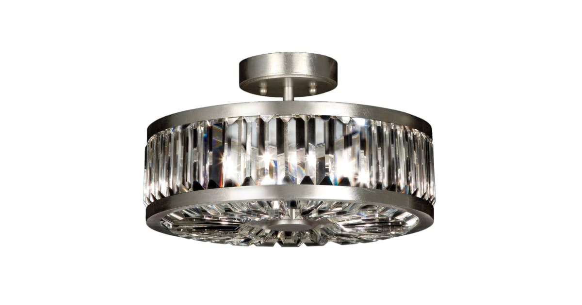 Fine Art Handcrafted Lighting 815740ST Crystal Enchantment 16" Diameter ...