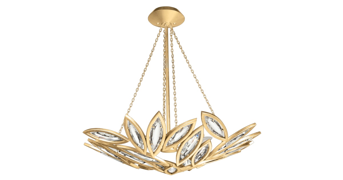 Fine Art Handcrafted Lighting 850440-22ST Marquise 8 Light Foyer ...