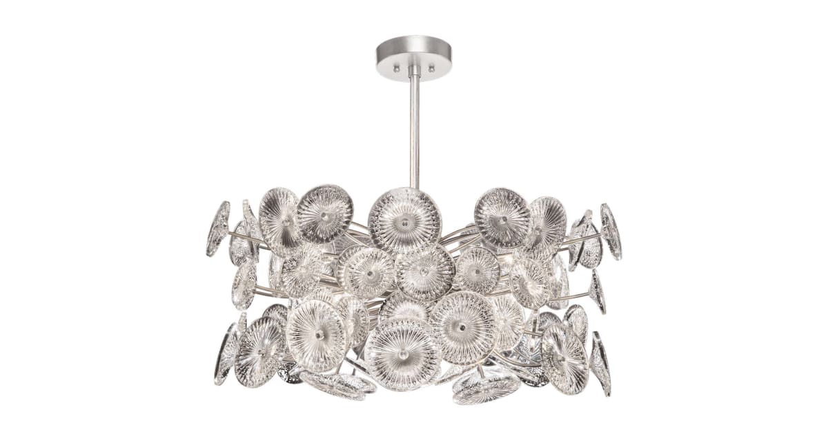 Fine Art Handcrafted Lighting 884240ST Chrysanthemums 12 Light 30" Wide ...