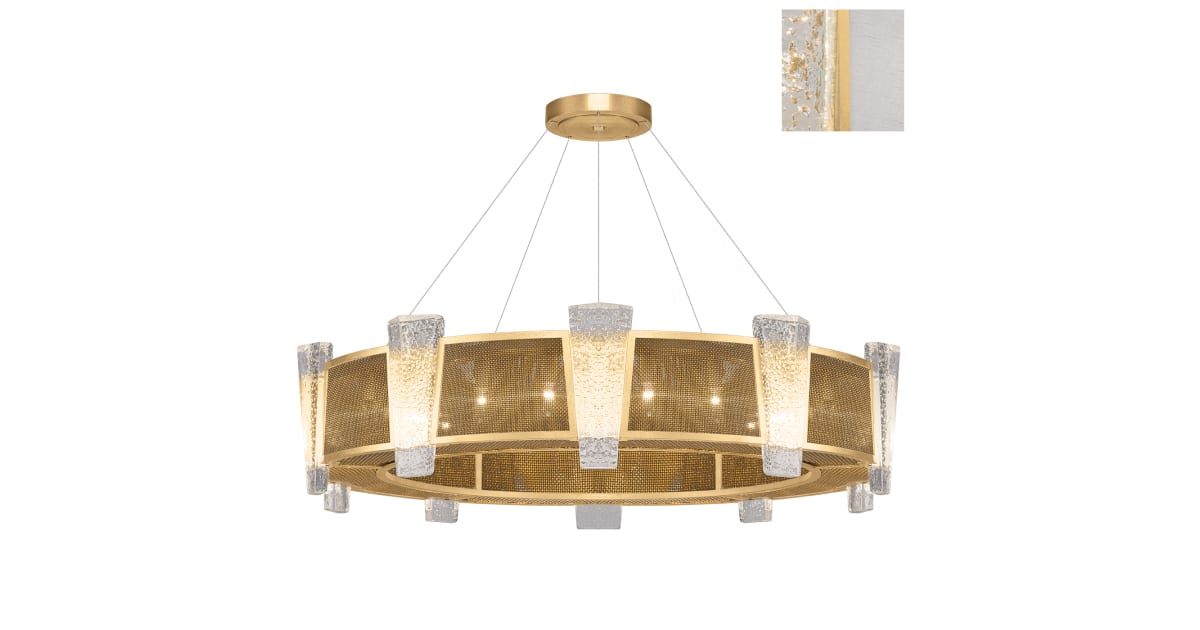 Fine Art Handcrafted Lighting 891040-21ST Crownstone 20 Light 45" Wide ...