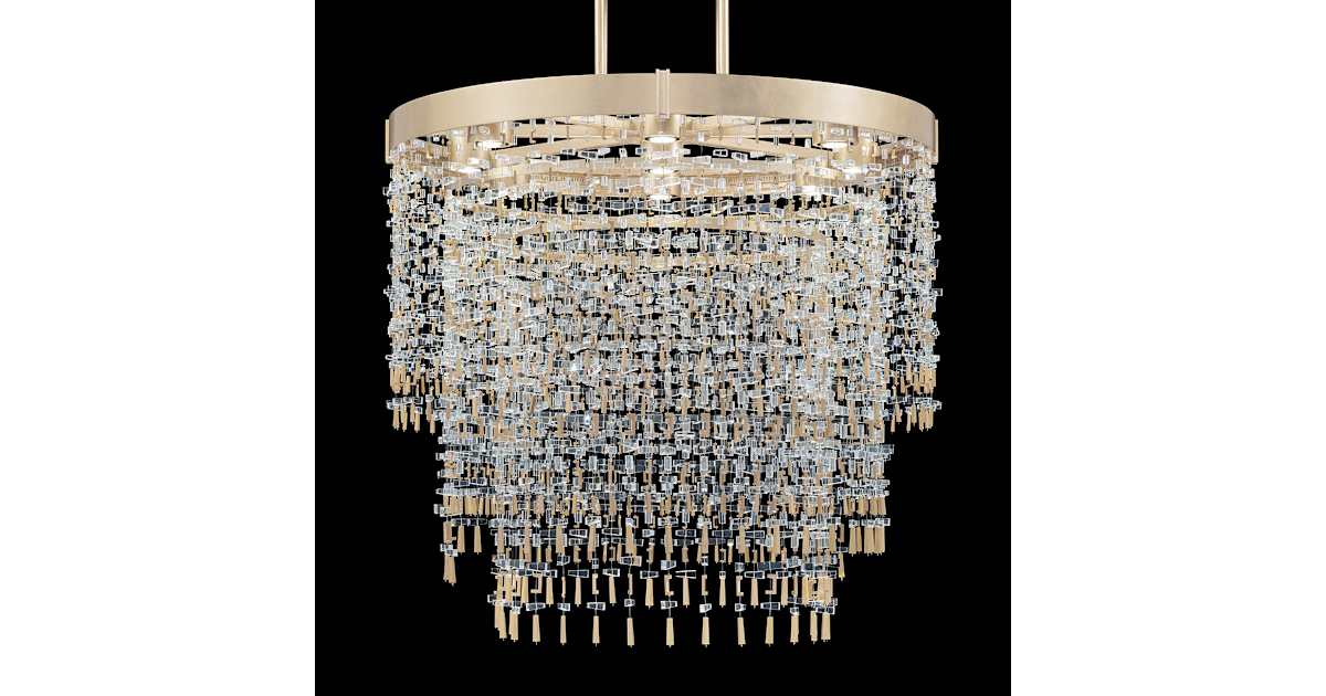 Fine Art Handcrafted Lighting 950540-1 Capri 9 Light 45" Wide LED ...