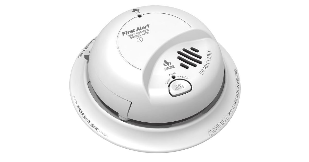 First Alert SC9120LBL AC Smoke and Carbon Monoxide Combo with 10 Year 9 ...