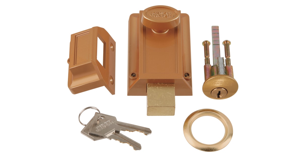 First Watch 1110 Single Cylinder Night Bolt and Locking Cylinder ...