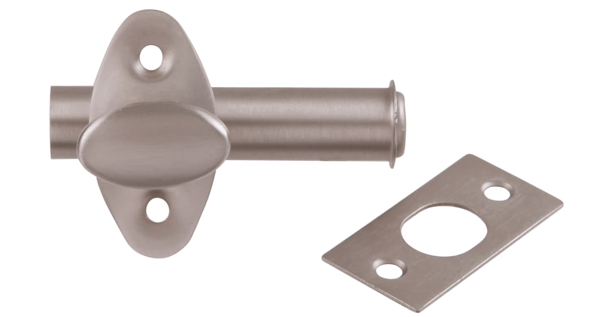 First Watch 1181-SN Thumbturn Security Mortise Bolt with Strike Plate ...