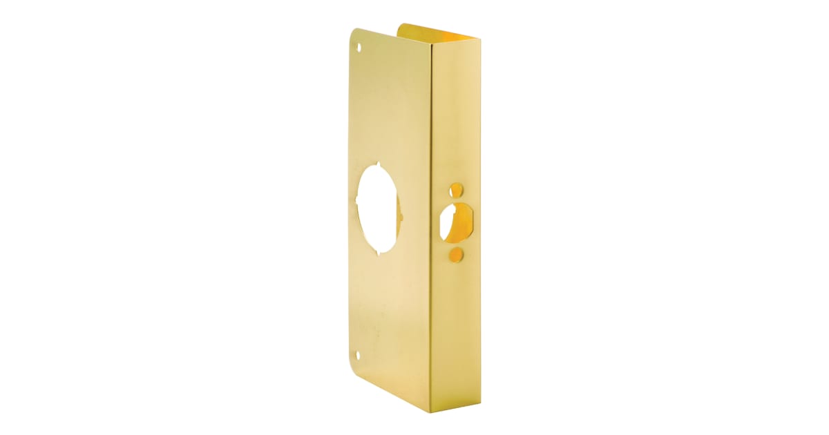 First Watch 2001-PB Door Edge Guard / Reinforcer for 1-3/8" Thick Doors ...