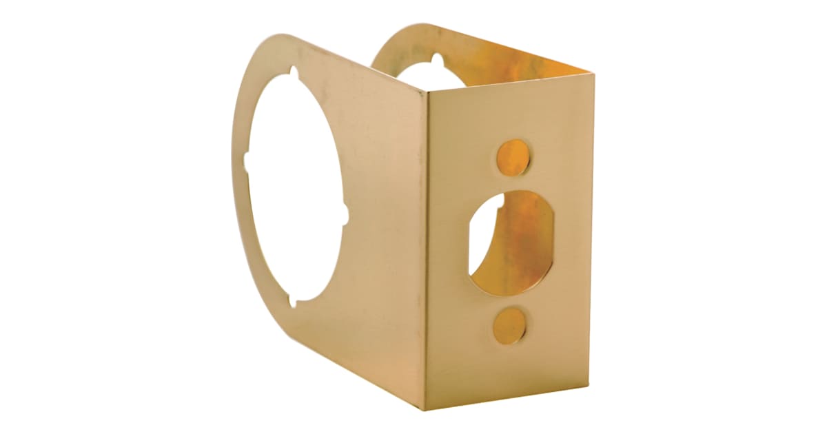 First Watch 2038-PB Door Edge Guard / Reinforcer for 1-3/4" Thick Doors ...