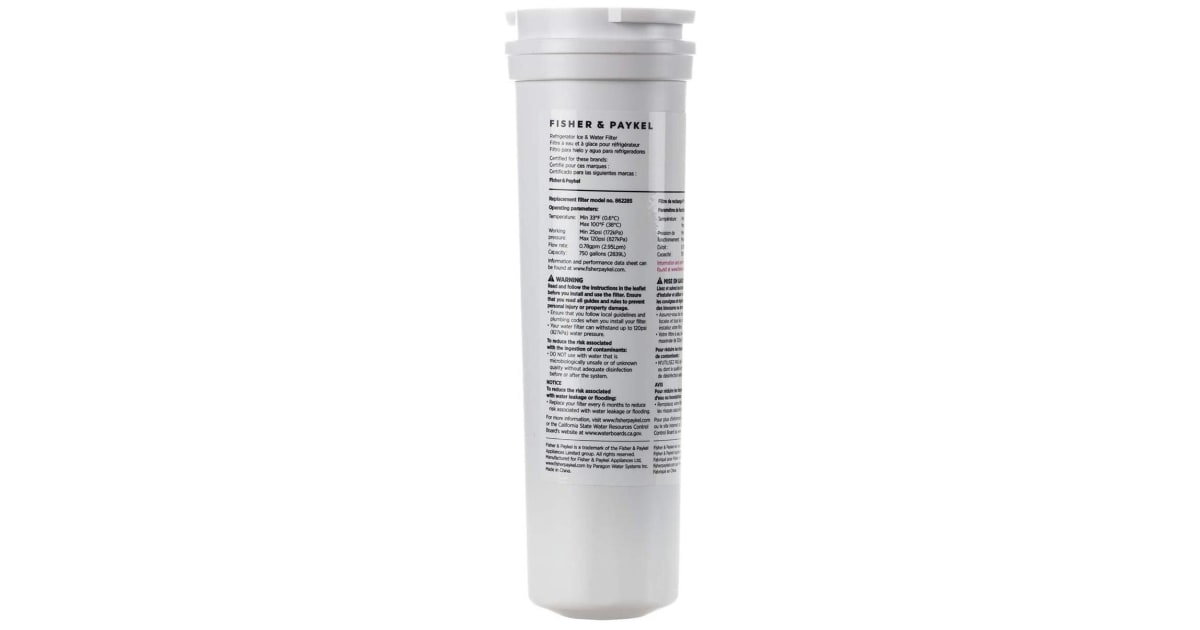 Fisher and Paykel FWC2 Water Filter - Freestanding Refrigerators - See ...